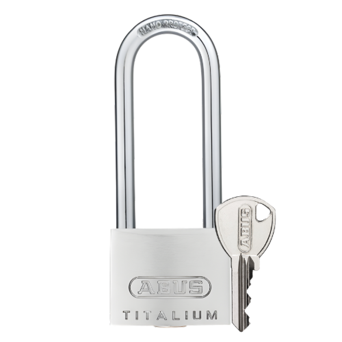 ABUS Titalium Padlock 40mm Long Shackle 64TI/40HB63 | Lightweight Security