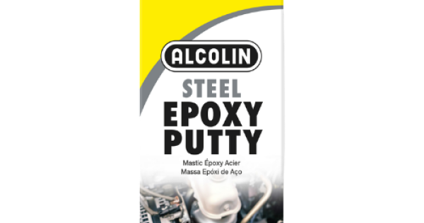 Alcolin Epoxy Putty Steel 120g | Strong Metal Repair Compound