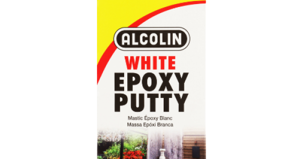 Alcolin Epoxy Putty White 120g | Durable Multi-Surface Repair Putty