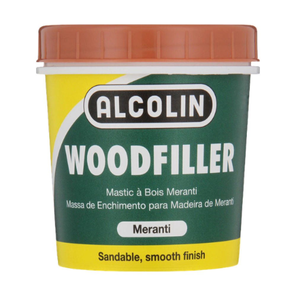 Alcolin Wood Filler Meranti 200g | Durable Filler for Wood Repairs