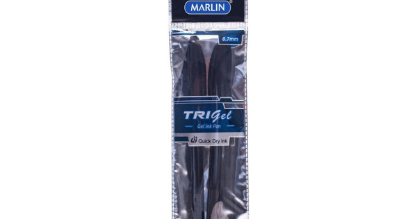 Marlin - Tri Gel Pen 2's Black (SM180)