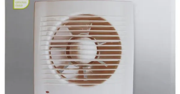 Eurolux - Extractor Wall Fan Sq - 208Mm - White