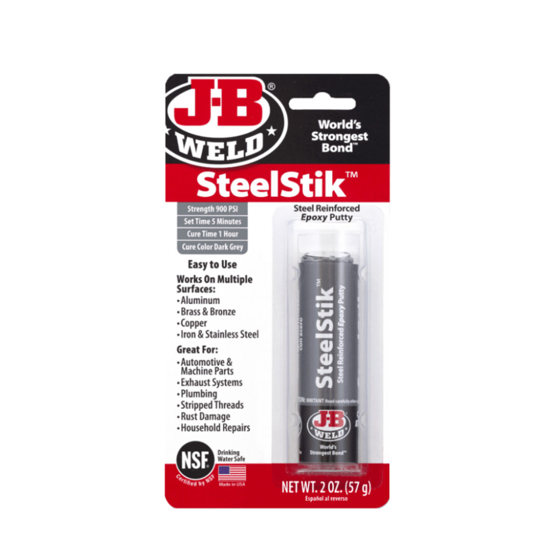 J-B Weld SteelStik Epoxy Putty