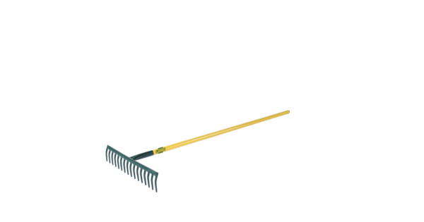 Lasher - Garden Steel Rake - 16T - Yellow