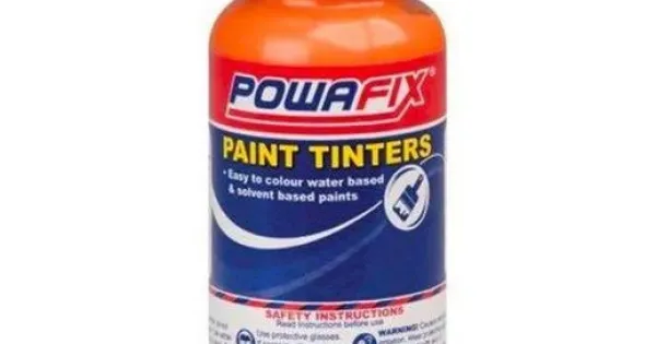 Powafix - Paint Tinters - 50ml - Assorted Colour - Bright Orange