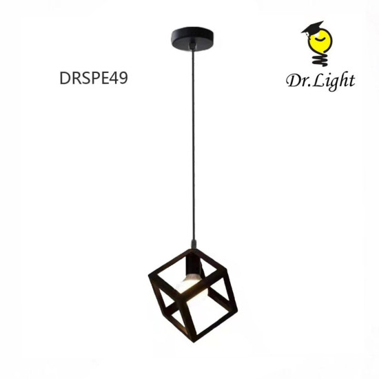 Dr. Light - Pendant Single Square Angle Iron - DRSPE49