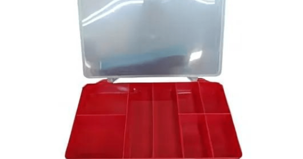 Buzz - Organizer Plastic Box - Small - Red