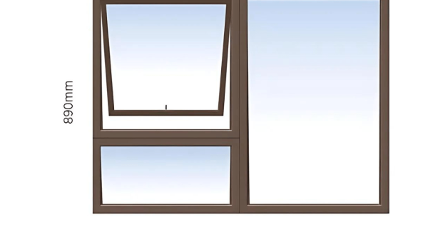 Aluminium - Econo - Window Top Hung - PT129