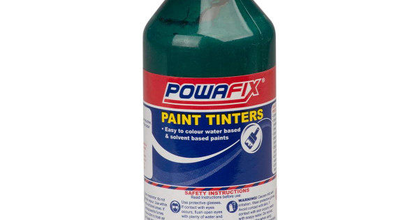 Powafix - Paint Tinters - 100ml - Assorted Colour - Phthalo Green