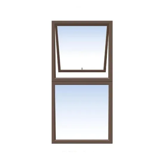 Aluminum - Window - Top Hung - 600mm x 1200mm Bronze PT612 (SABS)