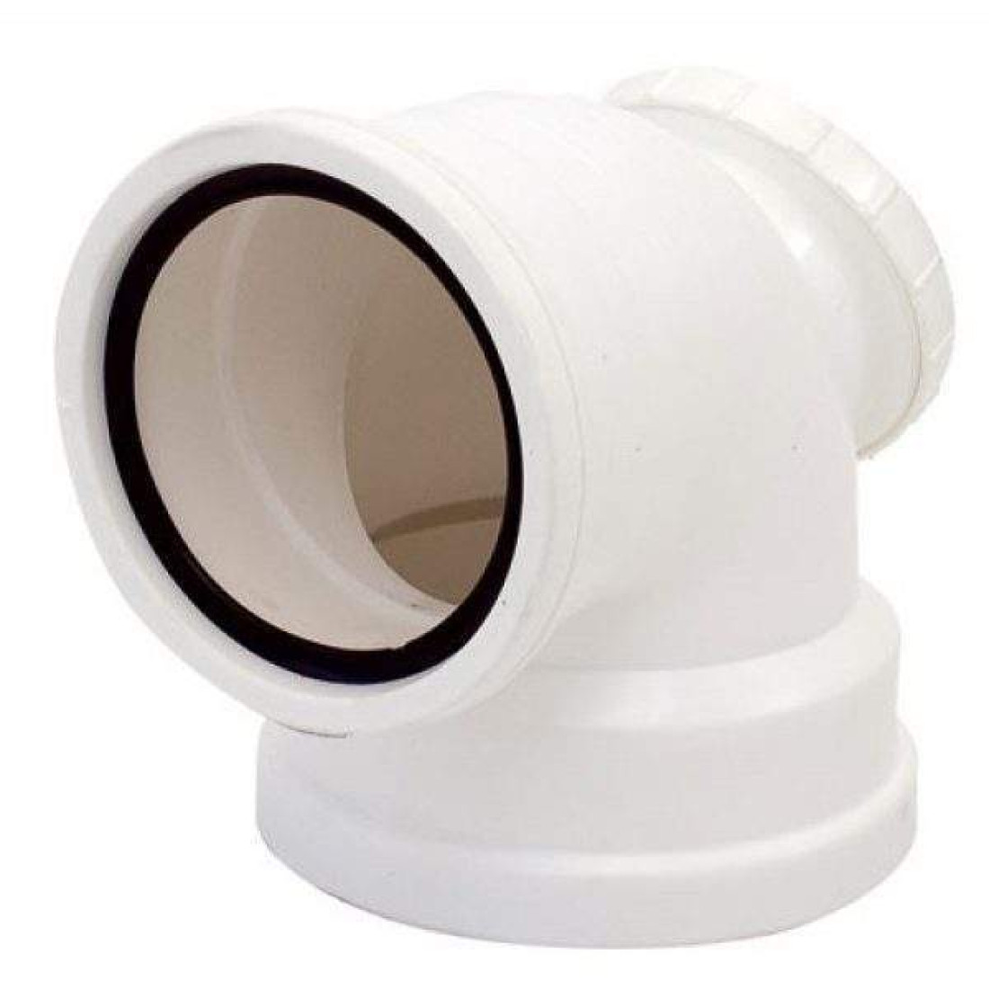 PVC - SV - Pan Collar Bend - Plain - 110mm