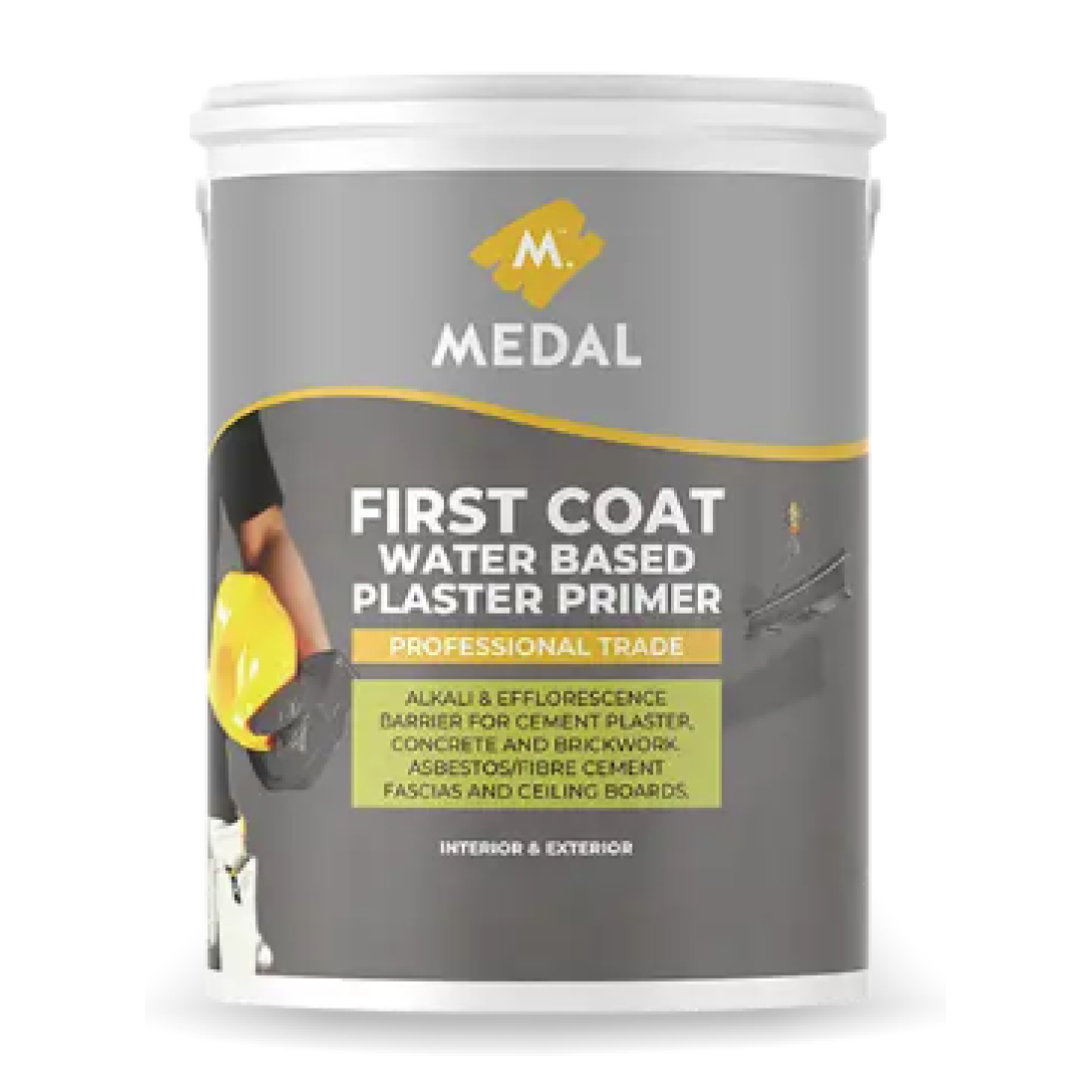Medal – Primer WB – First Coat – White – 20L | Water-Based Surface Primer