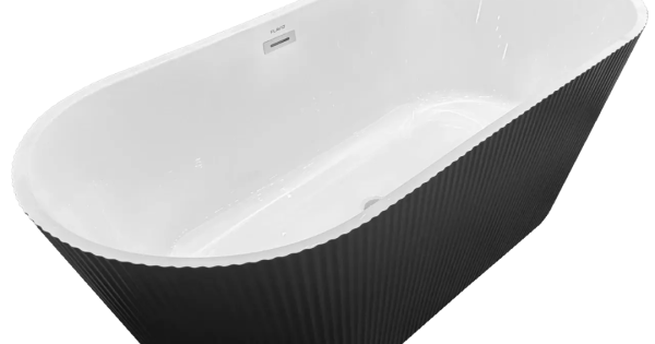 Bath Tub - Free Standing - Antila Matt Black (2522)