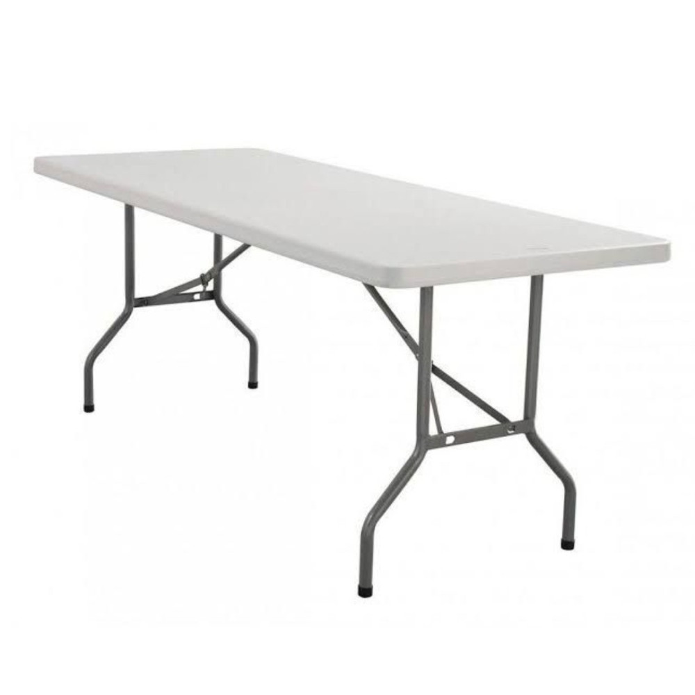 Pvc Folding Table - White