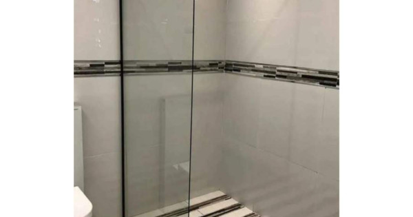 Shower Screen - Livorno - Walk in - 1200mm x 2000mm - SWL12
